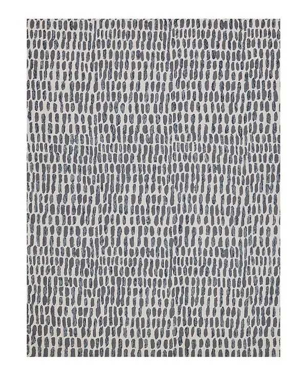 EXQUISITE RUGS Ink Blot 6310 Area Rug, 5' X 8 - Black/gray