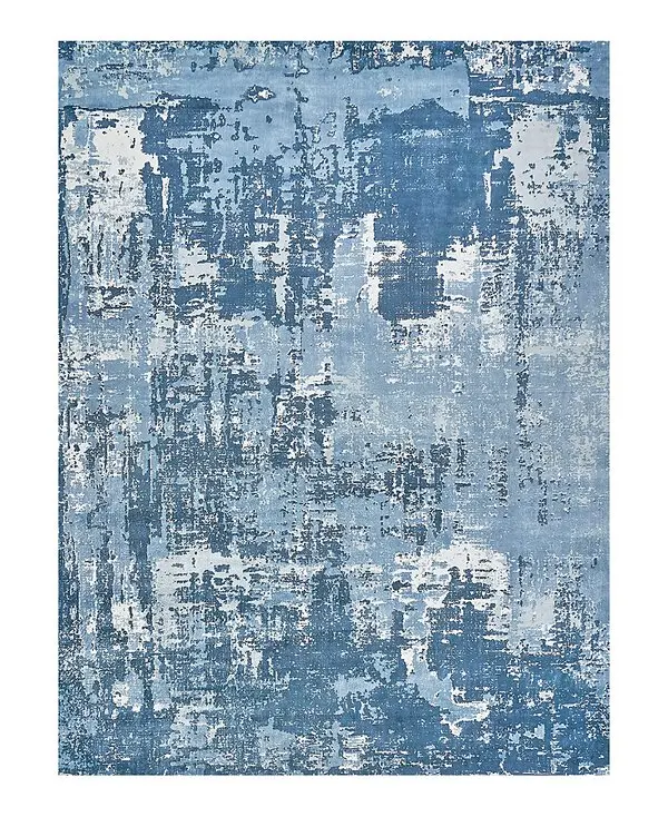 EXQUISITE RUGS Koda 3379 Area Rug, 6' X 9 - Blue/ivory