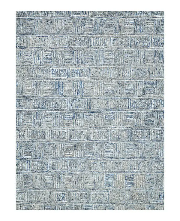 EXQUISITE RUGS Naturals 6778 Area Rug, 6' X 9 - Blue/ivory