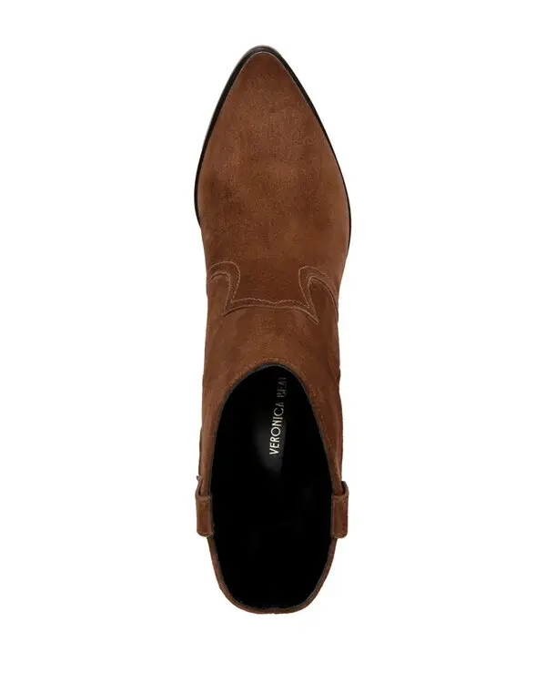 Veronica Beard Cody Ankle Boots - Cedar