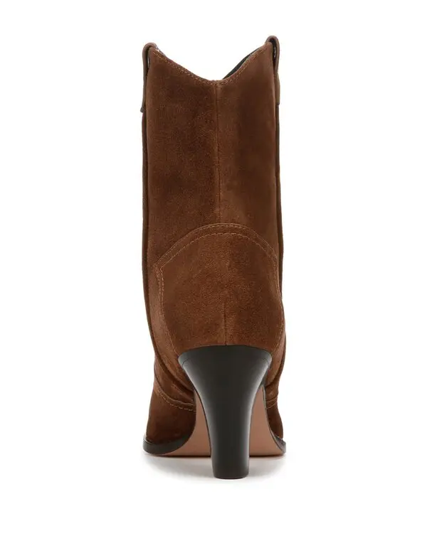 Veronica Beard Cody Ankle Boots - Cedar