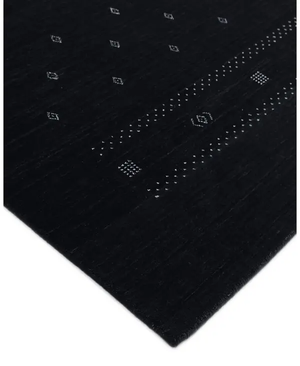 TIMELESS RUG DESIGNS Simi S9417 Area Rug, 3' X 5 - Black