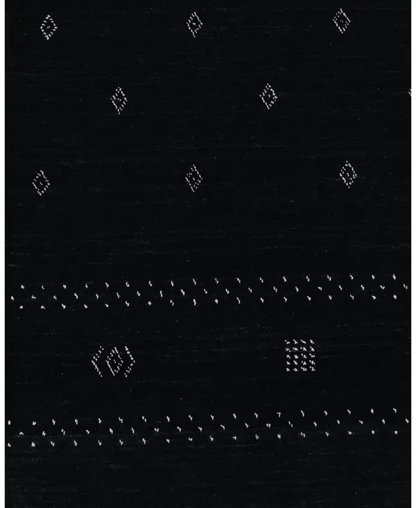 TIMELESS RUG DESIGNS Simi S9417 Area Rug, 3' X 5 - Black