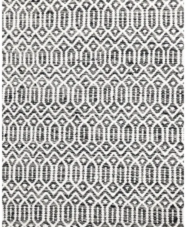 TIMELESS RUG DESIGNS Chatham S8018 Area Rug, 3' X 5 - Charcoal