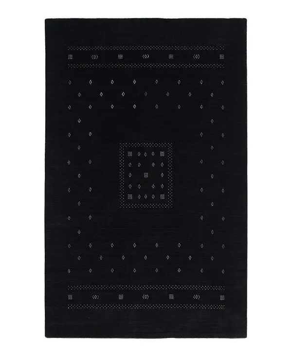 TIMELESS RUG DESIGNS Simi S9417 Area Rug, 10' X 14 - Black