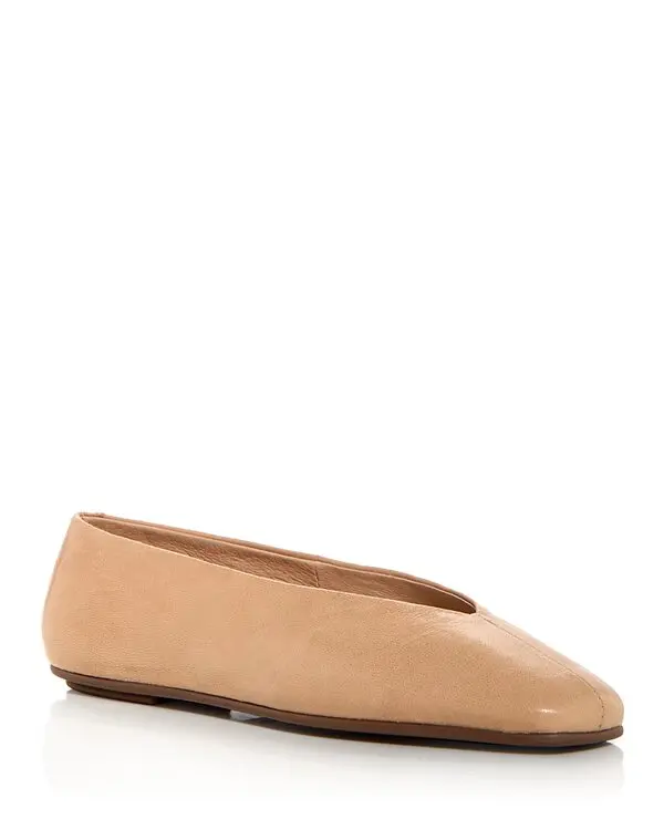 Jeffrey Campbell Fathom Ballet Flats - Buff