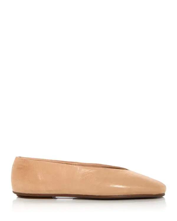 Jeffrey Campbell Fathom Ballet Flats - Buff