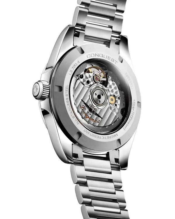 LONGINES Conquest Sunray Black Watch - Black/silver