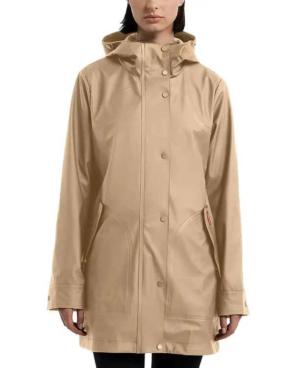 Hunter Acacia Rubberized Rain Jacket - British Tan