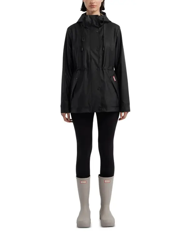 Hunter Abbey Short Rubberized Rain Jacket