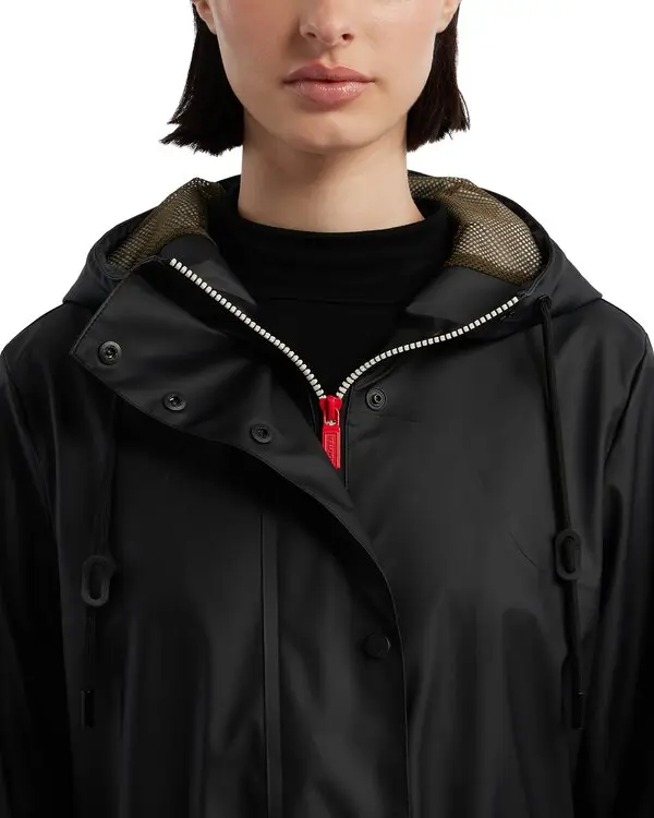 Hunter Abbey Short Rubberized Rain Jacket