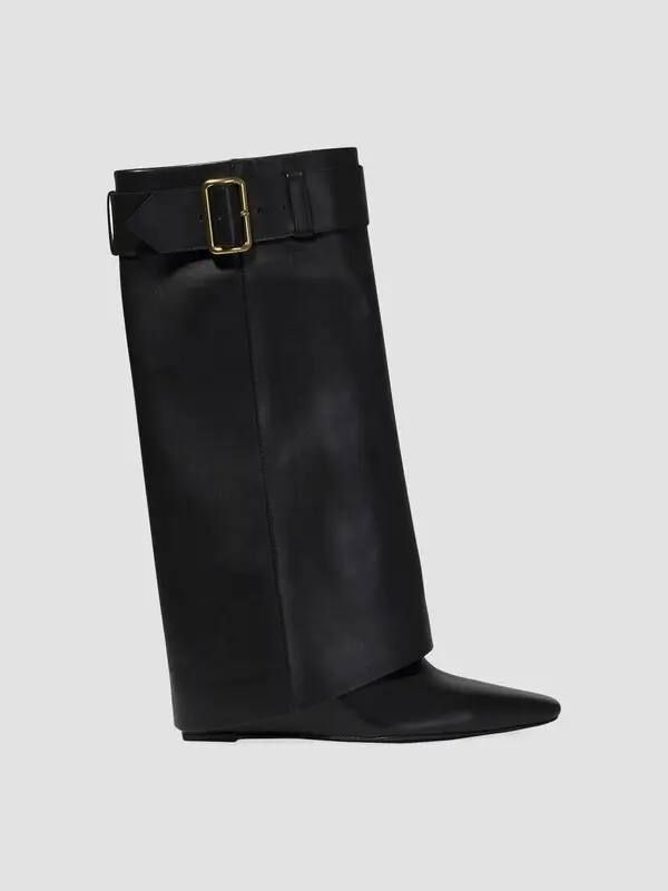 Simkhai Frejya 70mm Suede Boots - Black