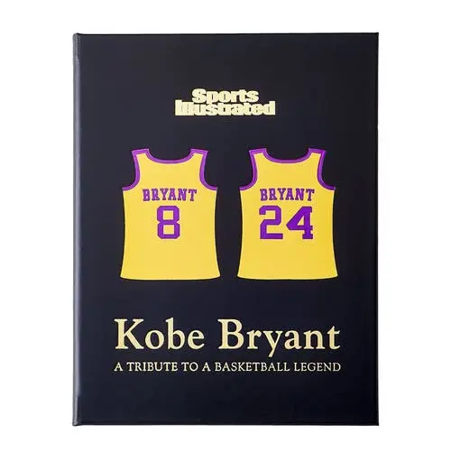 GRAPHIC IMAGE Kobe Bryant A Tribute To A Basketball Legend Leather Edition - Black