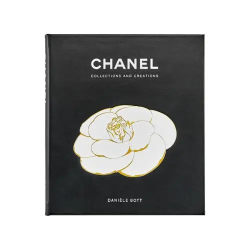 GRAPHIC IMAGE Chanel Collections And Creations Leather Coffee Table Book - Black