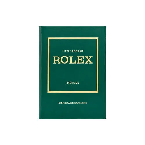 GRAPHIC IMAGE Little Book Of Rolex Leather Edition - Emerald