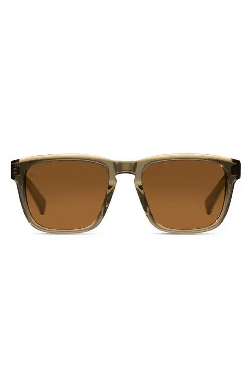 Raen Lumis 54mm Polarized Square Sunglasses - Cambria/ Vibrant Brown Pola