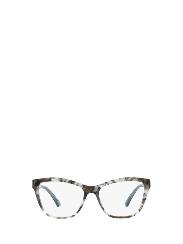Emporio Armani Cat-eye Eyeglasses - Shiny Blue Havana