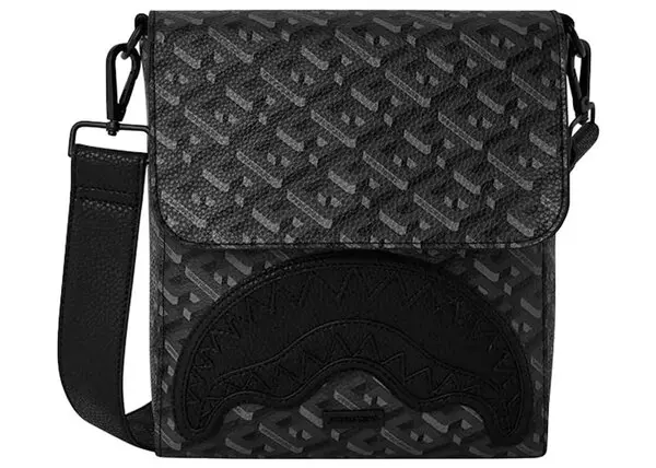 SPRAYGROUND 3dsg Out Sling Messenger - Black