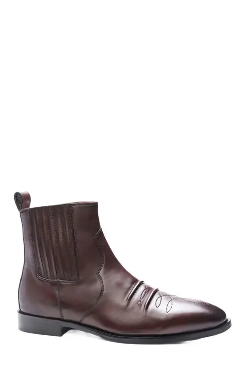 CARLOS BY CARLOS SANTANA Durango Chelsea Boot - Burnished Brown