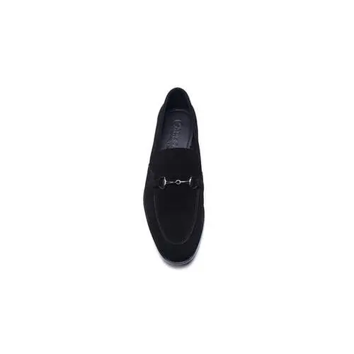 CARLOS BY CARLOS SANTANA Louis Bit Loafer - Black Suede