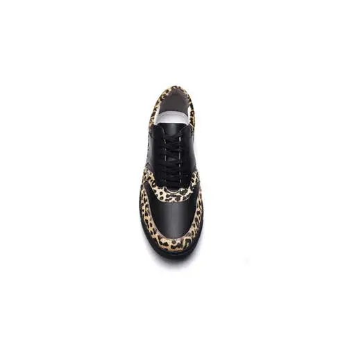 CARLOS BY CARLOS SANTANA Lennox Sneaker - Black Leopard