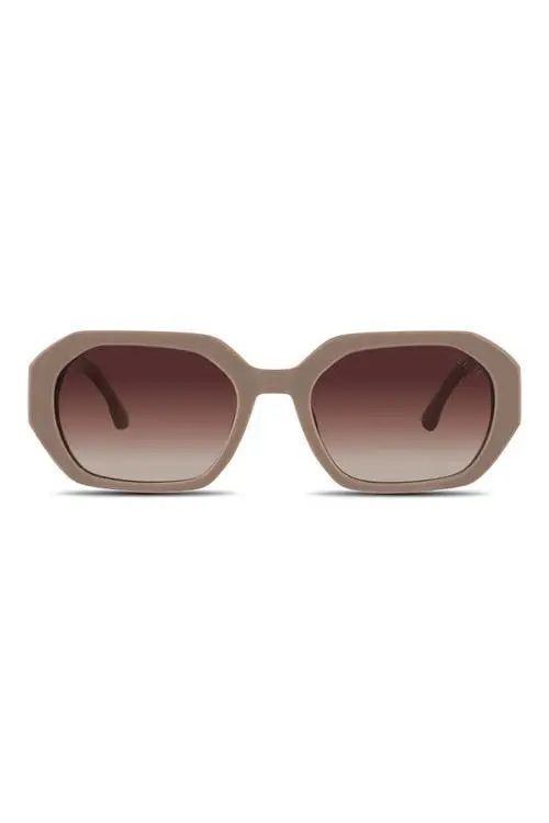 VELVET EYEWEAR Nina Sunglasses - Beige