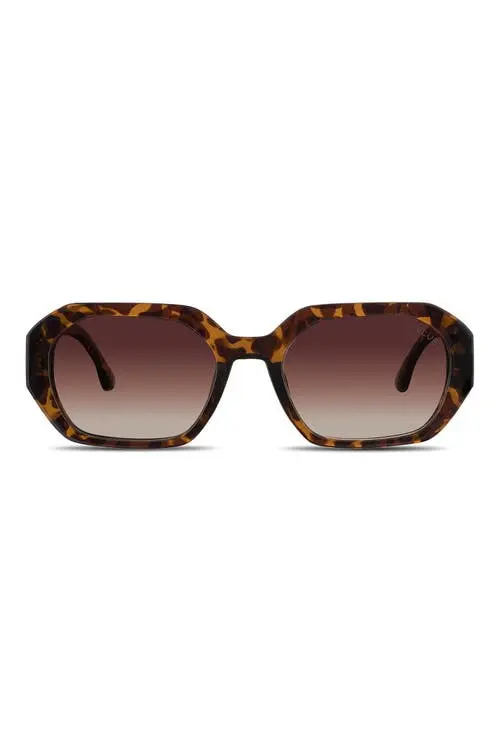 VELVET EYEWEAR Nina Sunglasses - Tortoise
