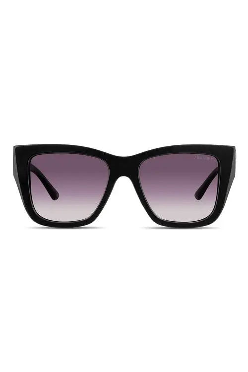 VELVET EYEWEAR Marsha Sunglasses - Black