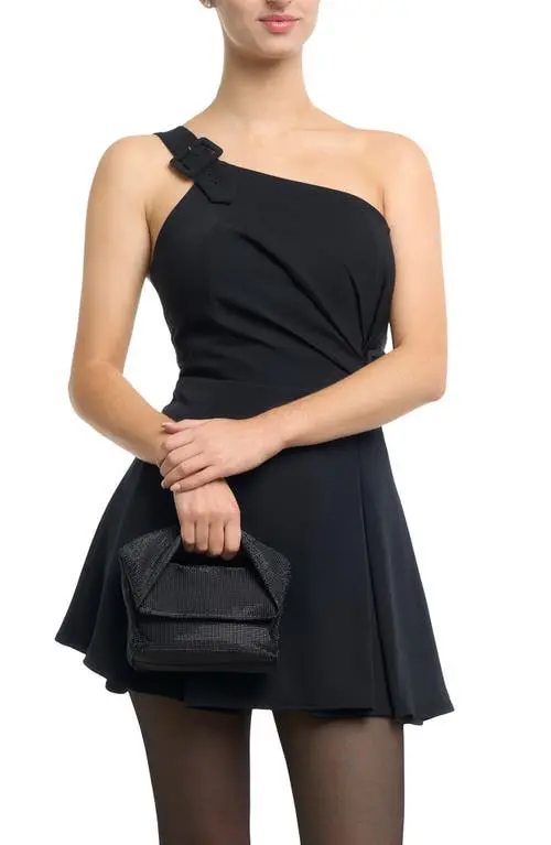 OLGA BERG Alinta Hotfix Top Handle Bag
