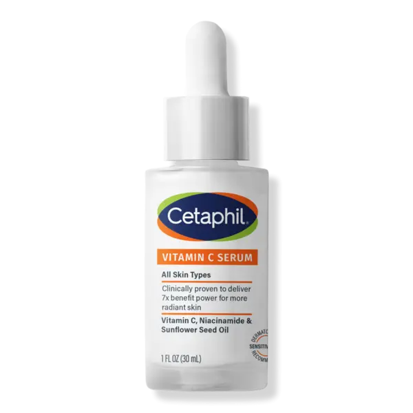 Cetaphil Vitamin C Serum With Niacinamide And Sunflower Seed Oil - One-color