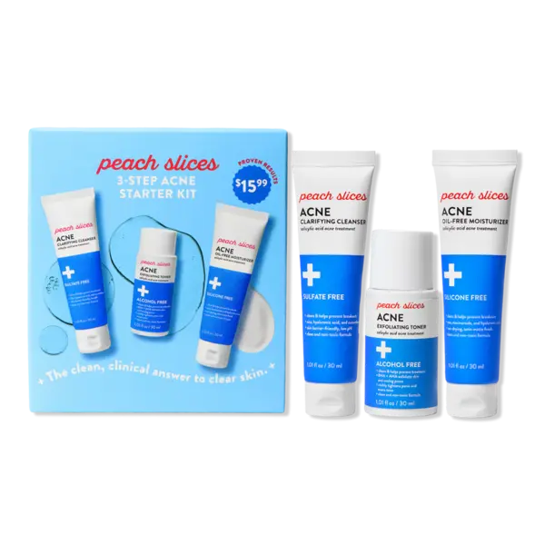 PEACH SLICES 3-step Acne Starter Kit - One-color
