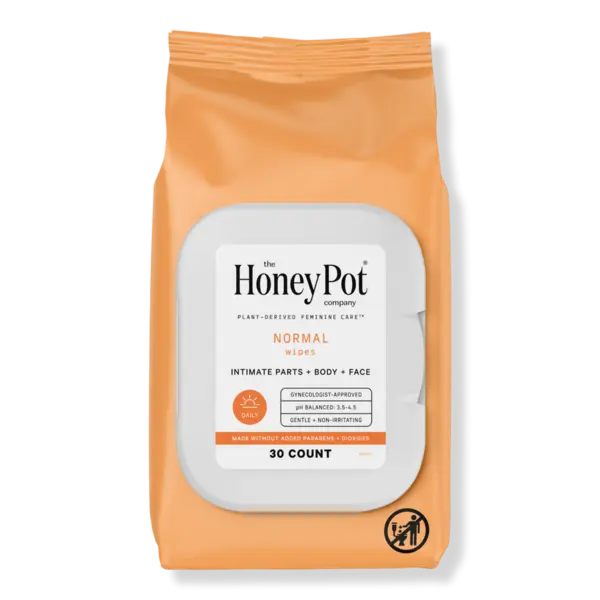 THE HONEY POT COMPANY Normal Feminine Cleansing Wipes - One-color