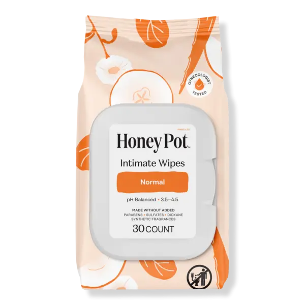 HONEY POT Normal Feminine Cleansing Wipes - One-color