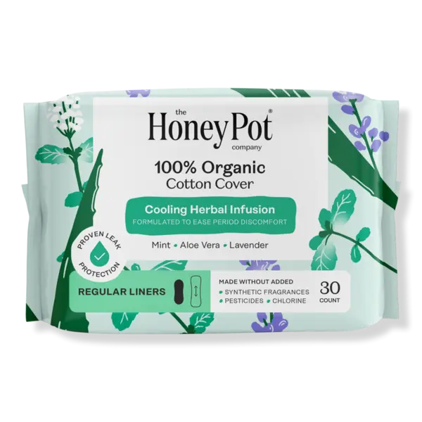 THE HONEY POT COMPANY Herbal-infused Pantiliners - One-color