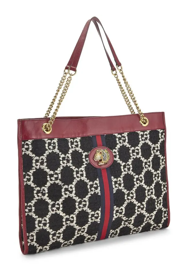 Gucci Tweed Rajah Tote