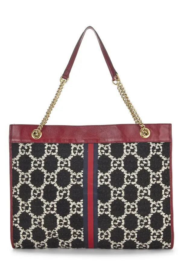 Gucci Tweed Rajah Tote