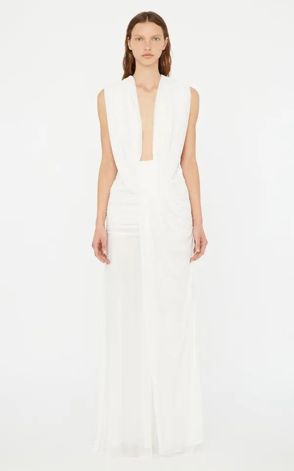 Christopher Esber Ripple Draped Gown