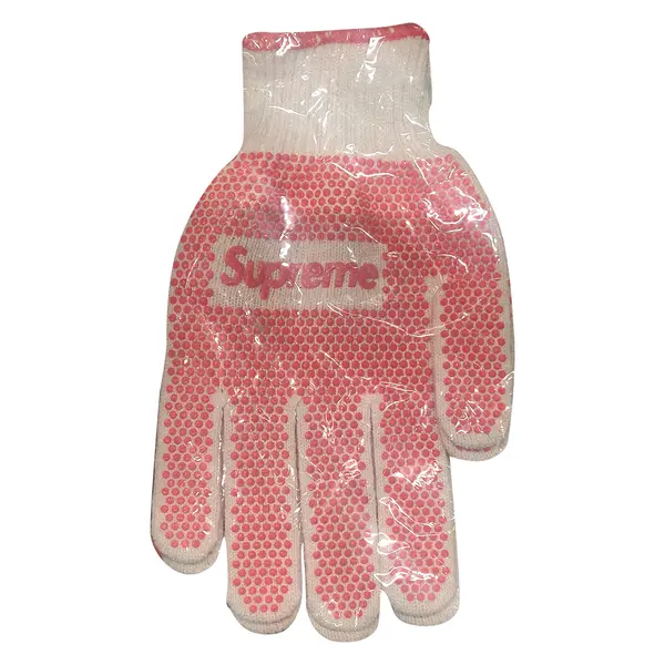 Supreme Grip Work Gloves - White