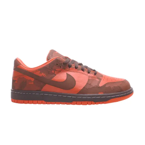 Nike Dunk Low Sneakers - Orange