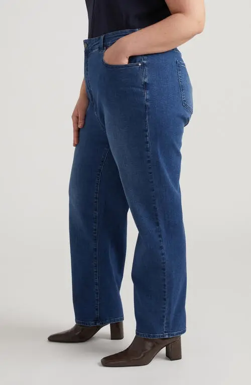 Universal Standard Ella Straight Leg Jeans - True Blue