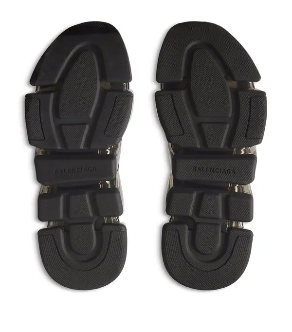 Balenciaga Speed 2.0 Clear Sole Sneakers - Black