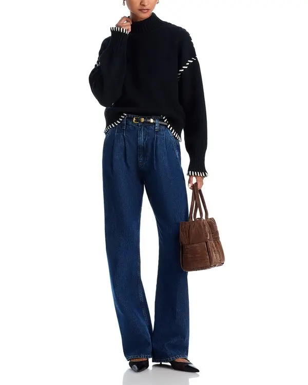 EN SAISON Merrill Whip Stitch Sweater