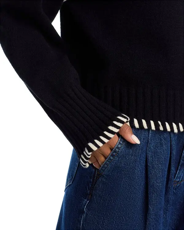 EN SAISON Merrill Whip Stitch Sweater