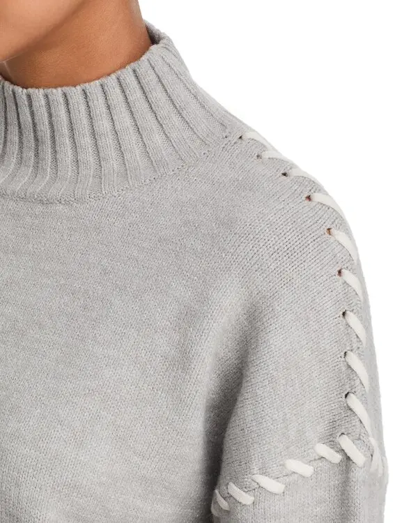 EN SAISON Merrill Whip Stitch Sweater - Gray