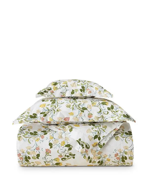 PRATESI Botanica Duvet Cover, Full Queen - Sage