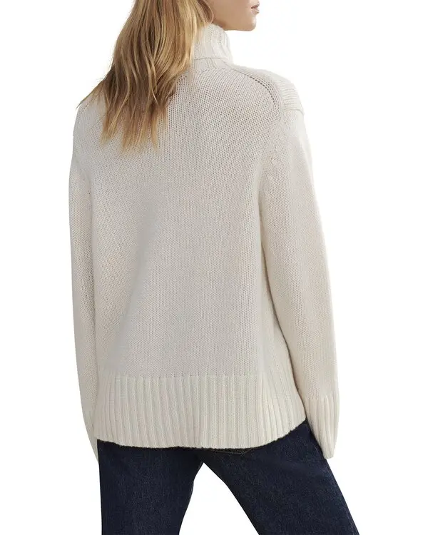Jenni Kayne Cashmere Turtleneck Sweater - Ivory