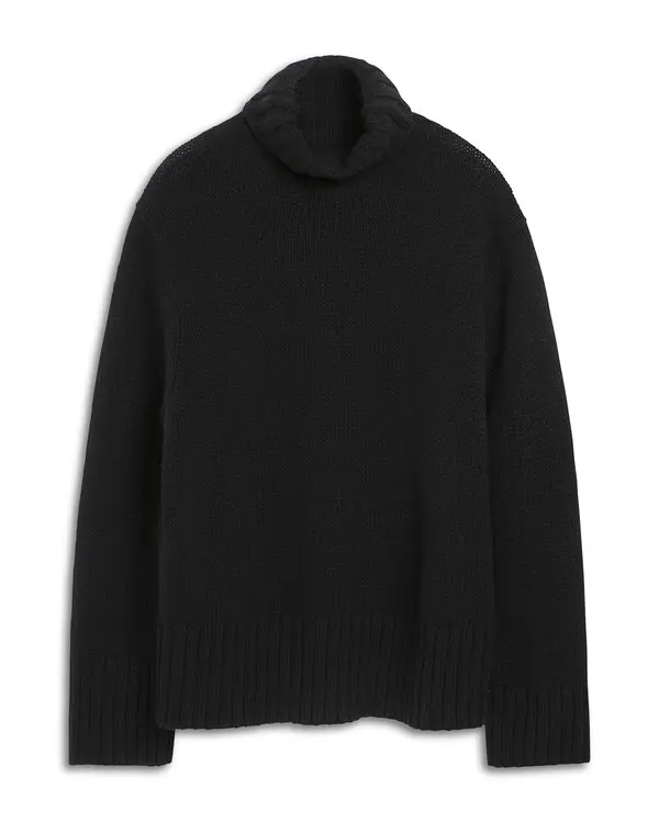 Jenni Kayne Cashmere Turtleneck Sweater - Oatmeal