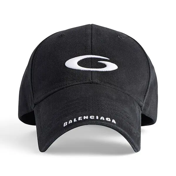 Balenciaga Loop Sports Icon Cap - Black/white