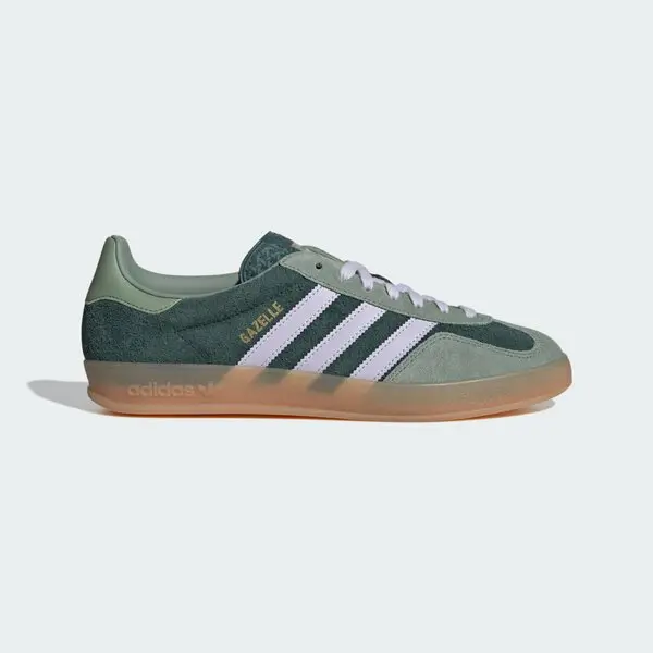adidas gazelle silver green womens Adidas Gazelle Indoor 'Preloved Scarlet/Court Green' -Originally $120.00 - main image 1