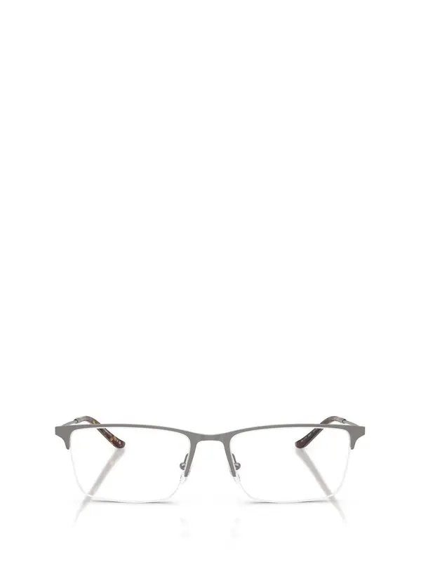 Emporio Armani Rectangular Eyeglasses - Silver